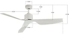Lucci Air 210528 - Stropní ventilátor AIRFUSION CLIMATE II bílá + DO
