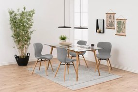 ACTONA GROUP Jídelní židle BATILDA světle šedá H000018250