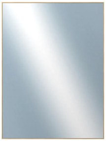 DANTIK - Zarámované zrcadlo - rozměr s rámem cca 60x80 cm z lišty Hliník dub | P273-514 (7273514)