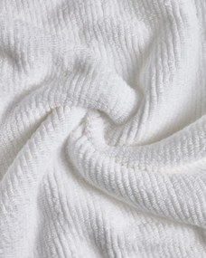 Bílý froté bavlněný ručník 30x50 cm Olvira – Kave Home