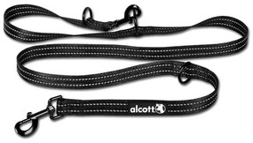 Alcott Nastavitelné vodítko pro psy černé velikost M