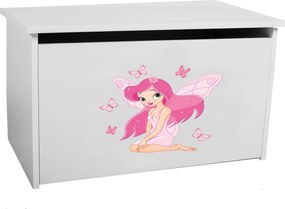 ADRK Furniture Truhla na hračky DARIA TB-Dar-GIR-WING-O005