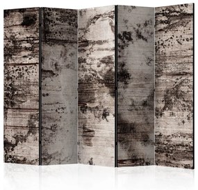 Paraván Burnt Wood Dekorhome 135x172 cm (3-dílný)