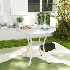 Costway 5-dílný. Gartenmöbel Set aus Aluminiumguss inkl. 4 Stühle a 1 Tisch mit