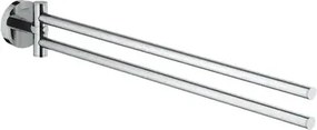 Grohe QuickFix Start - Dvojitý držák ručníků - délka 44 cm chrom