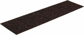 Schodové rohože samolepicí 30 ks 76 x 20 cm tmavě hnědé obdélníkové 3365728