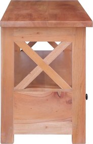 TV stolek 120 x 30 x 40 cm masivní mahagonové dřevo 283840