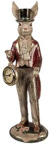 Dekorativní figurka králíka s hodinkami Clayre &amp; Eef 6PR4084