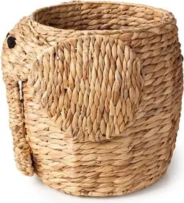 Compactor NOAH M Slon / Dětský úložný koš / vodní hyacint / 30 x 32 cm