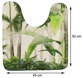 WC předložka Oasis, 45x50 cm, vícebarevná