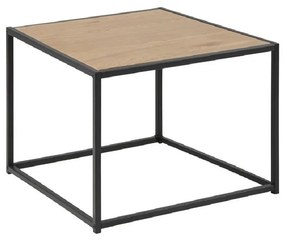 Černý konferenční stolek 60x60 cm Seaford - Actona