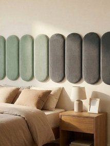 Sinsay - Čalouněné stěnové panely 2 pack - šedá