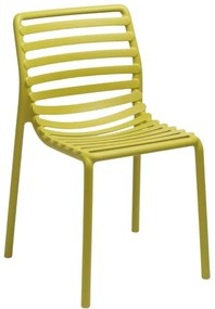 OnaDnes -20% Žlutá plastová zahradní židle Nardi Doga