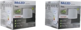 LED svítidlo McLED GAP 8 bílá 8W 2700K teplá bílá ML-416.037.33.0