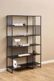 Knihovna Strington 120 cm černá