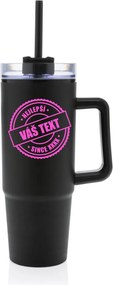 Personalizovaná cestovní termoska s průhledným víčkem - nejlepší xx SINCE xx
