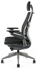 Kancelářská ergonomická židle Office Pro KARME MESH — více barev Zelená žíhaná