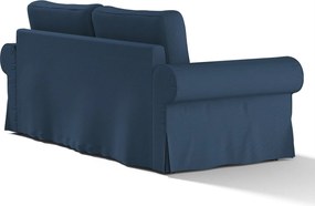 Potah na pohovku IKEA Backabro,  3-místná, rozkládací barva tmavě modrá