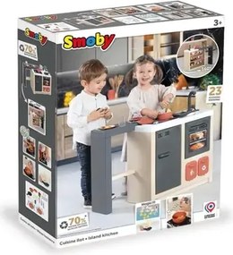 SMOBY Kuchyňský ostrůvek Life / 23 doplňků / od 3 let