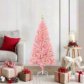 Vánoční stromeček Růžová 120 cm PVC 3396411