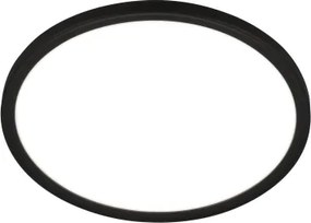 LED svítidlo BRILONER Pulap průměr 29cm IP44 černá 3820415