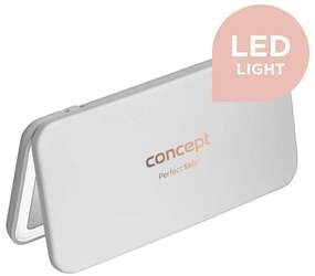 Concept KZ2010 - LED Kosmetické zrcátko PERFECT SKIN LED/1,5W/5V 300 mAh bílá