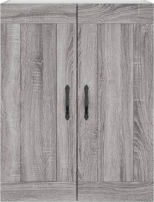 Skříň highboard šedá sonoma 69,5 x 34 x 180 cm kompozitní dřevo 3199783