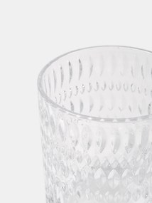 Sinsay - Sklenice s reliéfním vzorem 2 pack - clear