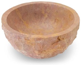 Umyvadlo z přírodního kamene Savona, Ø 35 - 40 cm