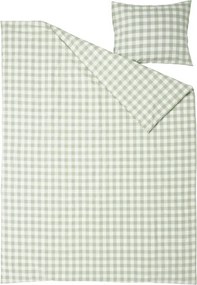 Bavlněné povlečení GREEN CUBIS zelené, 100% bavlna Rozměr povlečení: 70 x 80 cm | 140 x 200 cm
