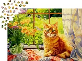 ENJOY Puzzle Kočička z venkovské kuchyně / 1000 dílků / od 14 let