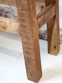 Hnědá dekorační dřevěná lavice Grimaud Unit - 60*30*50 cm