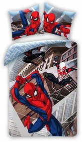 Halantex Bavlněné povlečení 140x200 + 70x90 cm - Spider-man Trio