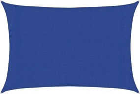 Plachta proti slunci 160 g/m² obdélník modrá 3 x 4 m HDPE 311512