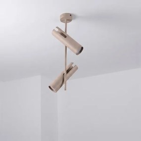 BRILAGI - Lustr na tyči BRANCH 2xGU10/30W/230V béžová