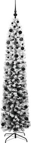 Umělý vánoční stromeček Zelená 210 cm PVC, ocel a plast 3395032