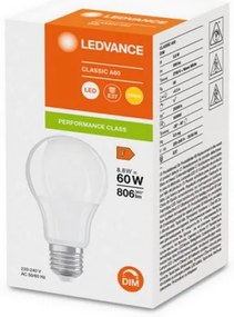 LED žárovka E27 LEDVANCE CL A FR 8,8W (60W) teplá bílá (2700K) stmívatelná