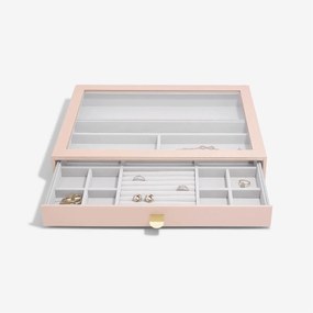 Stackers, Šperkovnice se šuplíkem Blush Supersize Display Drawer | růžová 75811