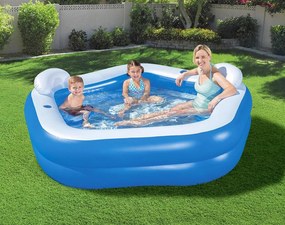 BESTWAY Fun Pool Nafukovací bazén, 213 x 206 x 69 cm 54153