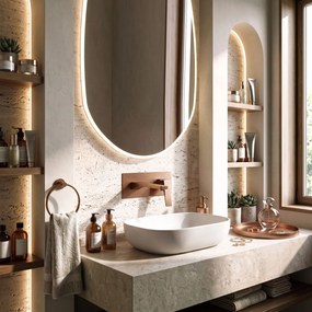 Rea, Podomítková vanová baterie PREMIUM REA Joe Brush Copper, REA-B4509