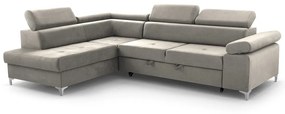 IDZ Rohová sedačka MADRID - 280 x 205 cm Barva látky: Tmavá šedá (Vena 20), Roh sedačky: Levý