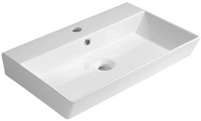 Aqualine Aqualine, ORION keramické umyvadlo 59x38,6cm, bílá, 27060