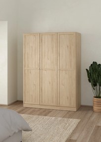 Šatní skříň s klasickými dveřmi Billund 68052 jackson hickory