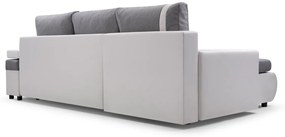 Casarredo - Komfort nábytek Rohová sedací souprava MELCHOR rozkládací s úložným prostorem, Sioux 1115/Lux 32 | Umístění rohu: roh na levé straně