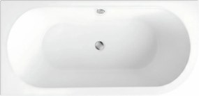 Rea Orion Stripe, Akrylová rohová vana, levá, 150cm, REA-W0071