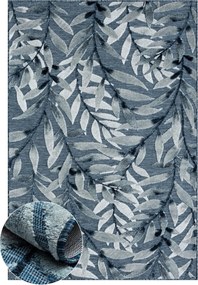 My Flair, Kusový koberec Hazel blau – na ven i na doma, 200x300, modrá, chodba / předsíň