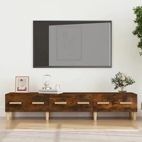 vidaXL TV skříňka kouřový dub 150 x 34,5 x 30 cm kompozitní dřevo