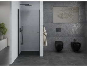 Mexen Pretoria otočné sprchové dveře 100 cm, průhledné, černá - 852-100-000-70-00