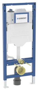 Geberit Duofix - Předstěnová instalace pro závěsné WC, se splachovací nádržkou Sigma 12 cm, s hygienickým proplachem, stavební výška 120 cm 111.076.00.2