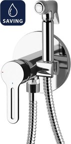 Sapho - Set baterie pod omítku s bidetovou sprškou, chrom 1103-07